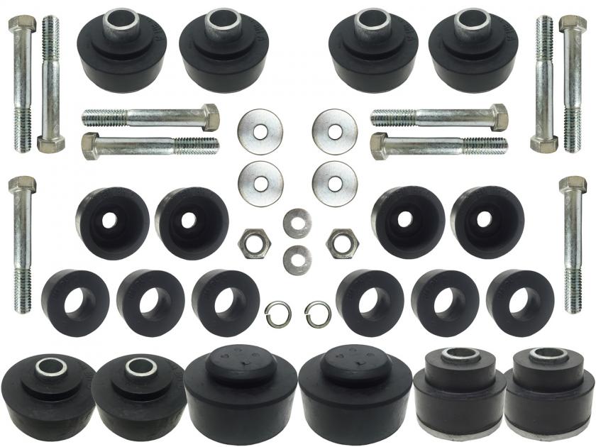 Auto Pro USA Body Mount Kit, Includes All Mounting Bushings BM1007 ...
