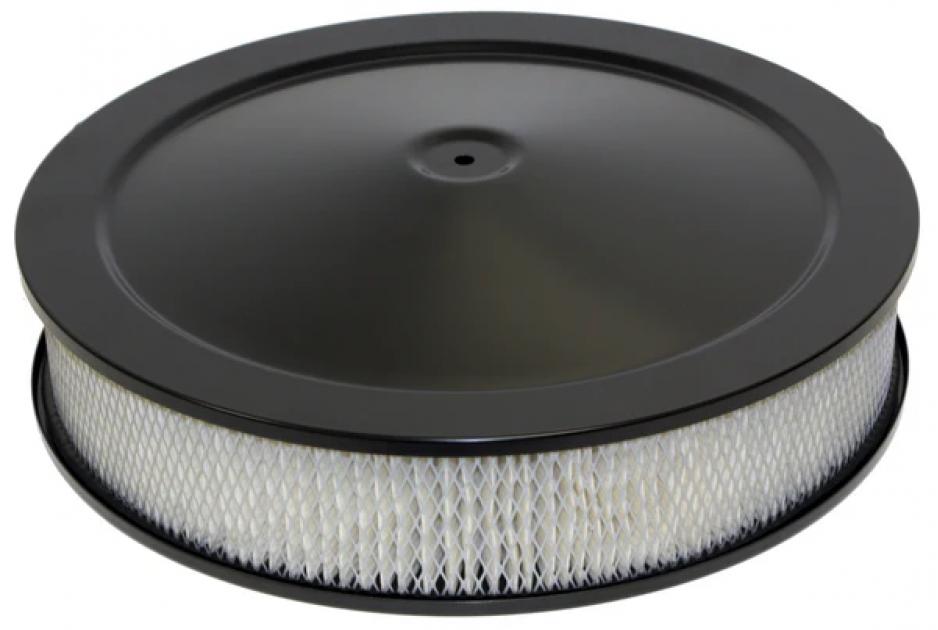 Chevy Air Cleaner, Round Black, 14 X 3 | Classic Chevy