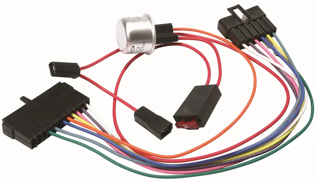 Classic Performance Tilt Column 4 Way Flasher Kit & Plug Adapter for 57 ...