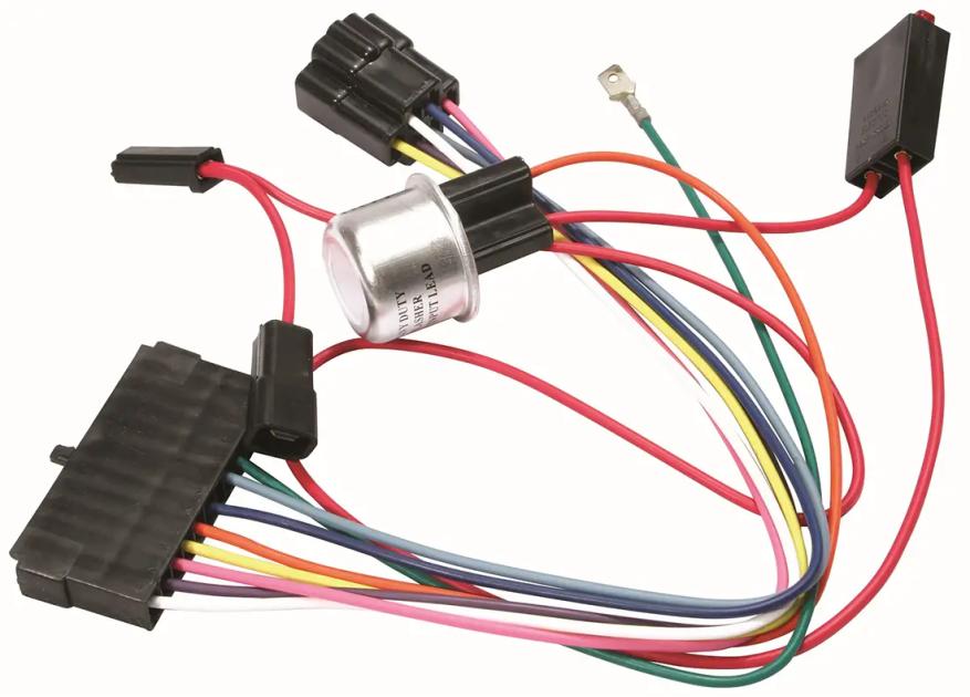 Classic Performance Tilt Column 4 Way Flasher Kit & Plug Adapter for 56 ...