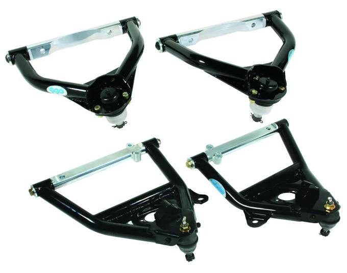 Classic Performance Totally Tubular Upper and Lower Control Arms 5864TCA-ULK-B | Classic Chevy