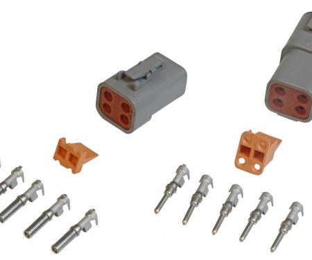 MSD 4-Pin Connector Assembly 8181 | Classic Chevy