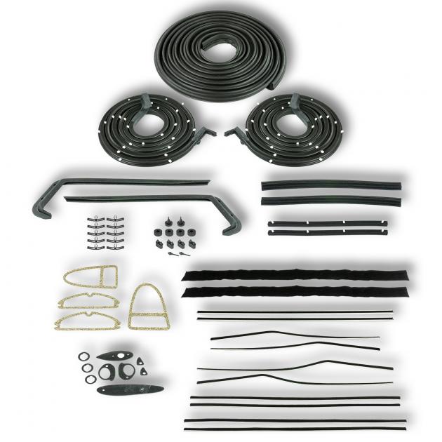 SoffSeal Complete Weatherstrip Kit for 1955 Chevrolet 210, and Bel Air ...