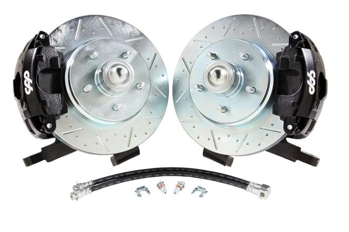 Classic Performance Front Disc Brake Kit with 2" Drop Spindles for 55 ...