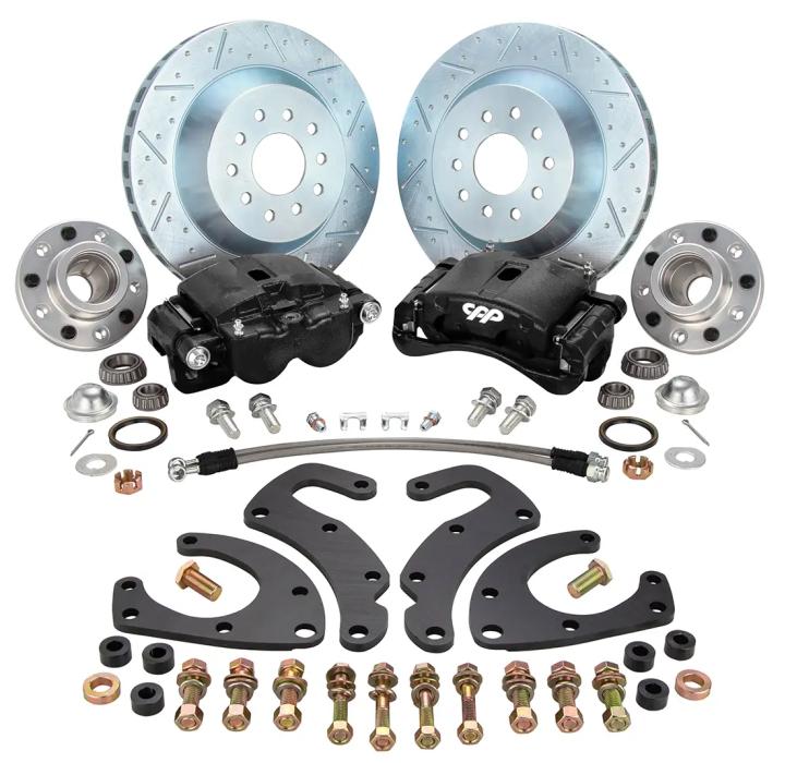 Classic Performance 13" Front Big Brake Kit for Stock Drum Brake ...