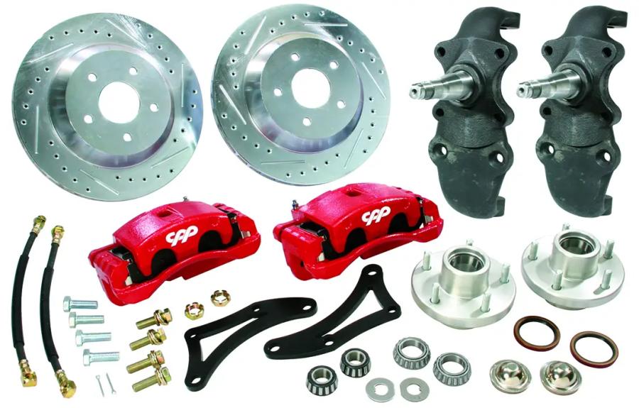 Classic Performance 13" Front Big Brake Kit with 2" Modular Drop ...