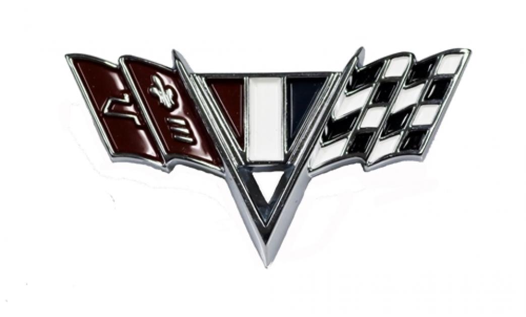 Classic Headquarters Fender "V-Flag" Emblem, Each W-419 | Classic Chevy