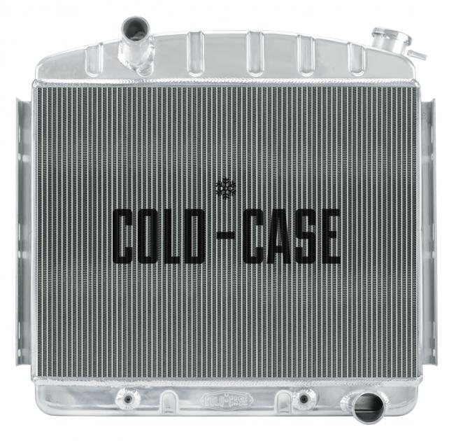 Cold Case Radiators 57 Tri 5 Chevy Aluminum Performance Radiator 6 Cyl Front Mount CHT563A 7 Classic Chevy