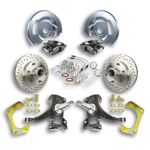 Right Stuff 1960-62 GM Truck/Sub, 2WD, 2" Drop At The Wheel Disc Brake ...