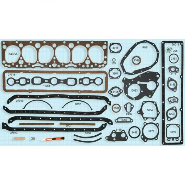 Chevy Engine Gasket Set, 235 CI, 1955-1957 | Classic Chevy