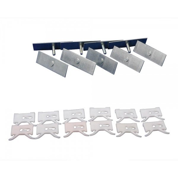 Chevy Clips, Beltline Molding, Stainless Steel, Convertible Rear ...