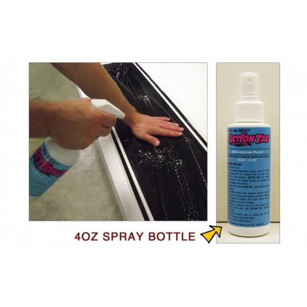 Decal Application Fluid 4oz Spray Bottle, Action Tac | Classic Chevy