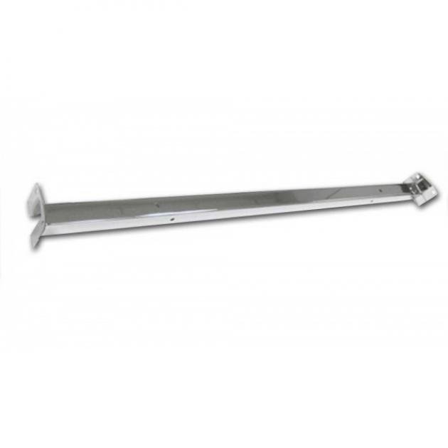 Classic Chevy - Radiator Core Support Upper Crossbar, Chrome, 1955 ...