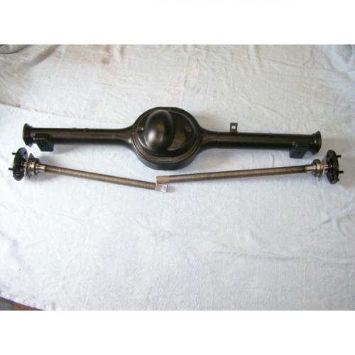 Chevy Rear End Housing, 9 Ford, With Axles, Semi-Gloss Black Powder ...