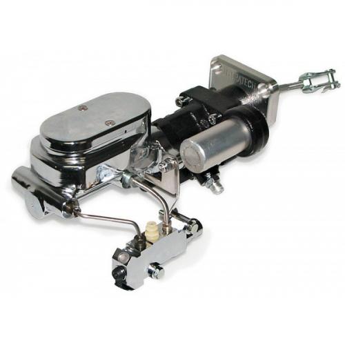 Chevy Brake Booster, Hydroboost, With Chrome Dual Master Cylinder With ...