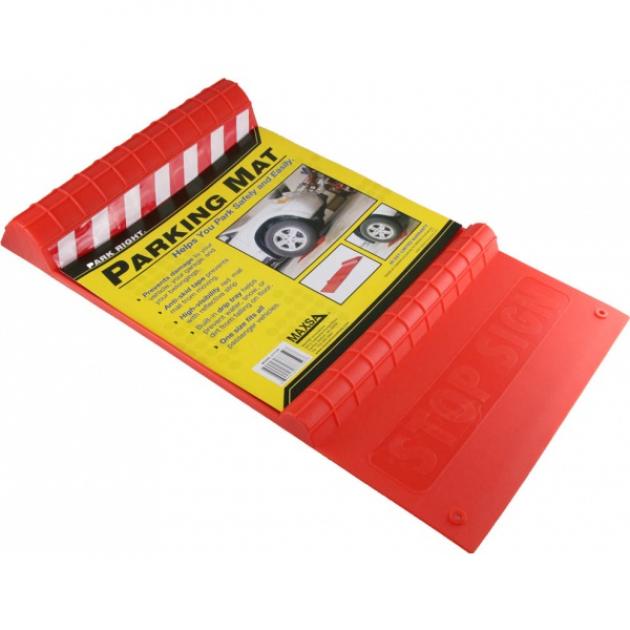 Maxsa Park Right® Red Parking Mat | Classic Chevy