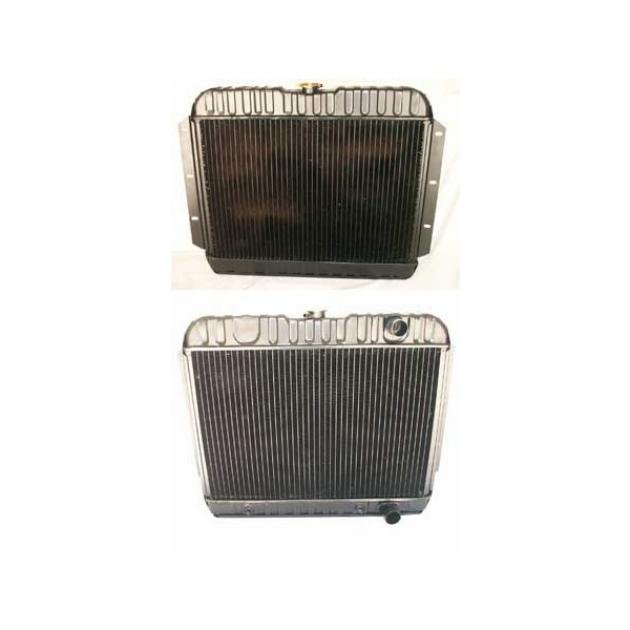 Full Size Chevy 4-Core Radiator, With Automatic Transmission, 283ci ...