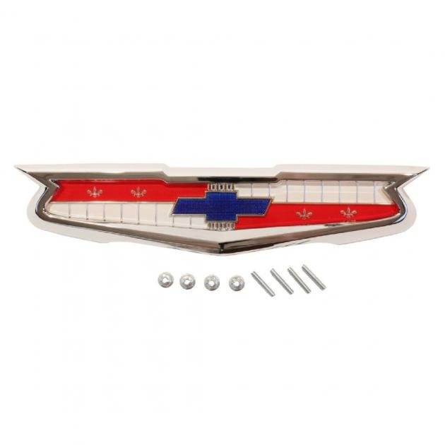 Trim Parts 55 Full-Size Chevrolet Trunk Emblem Assembly, Each 1024 ...