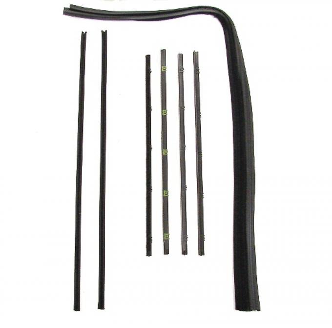 Precision Beltline Molding and Glass Run Channel Kit, Left and Right ...