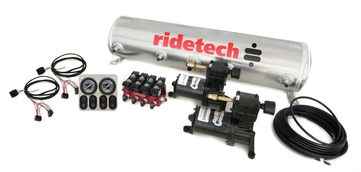 Ridetech RidePro Analog 4 way air suspension control system with 5 ...