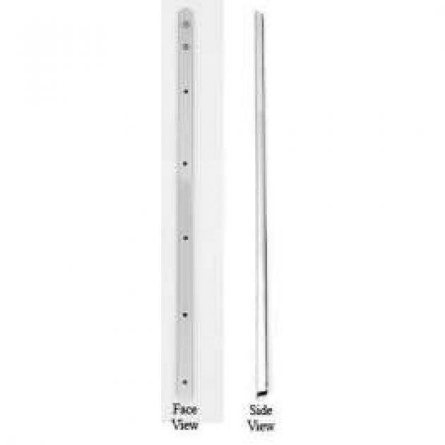 Chevy Quarter Glass Weatherstrip Retainer, Vertical, Hardtop Or ...