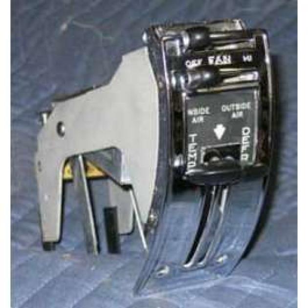 Chevy Heater Panel, Deluxe, Restored, 1956 | Classic Chevy