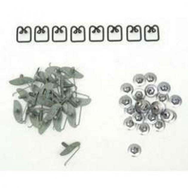 1956 Bel Air Front Fender Stainless Steel Molding Clip Set | Classic Chevy