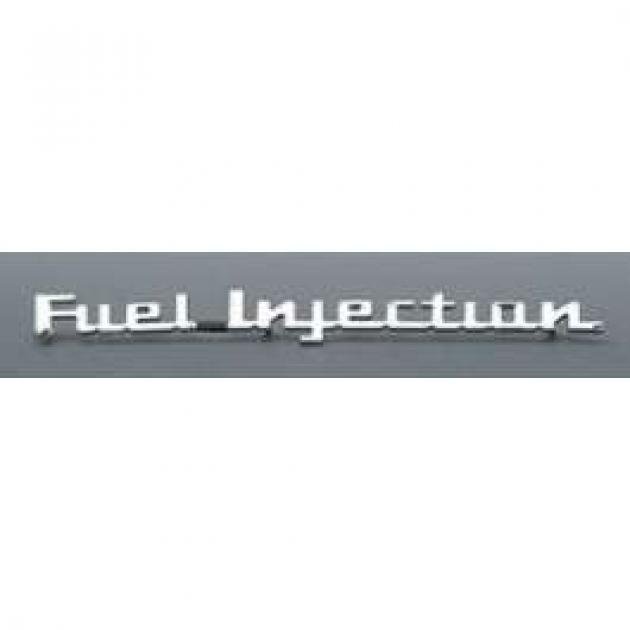 Chevy Fuel Injection Script Emblem, 1957 | Classic Chevy