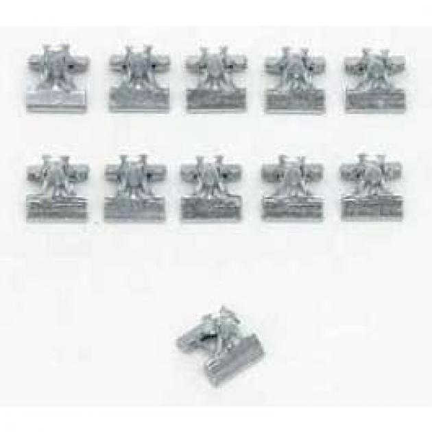 Chevy Lower Grille Retaining Clip Set, 1957 | Classic Chevy