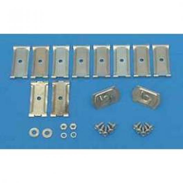 Chevy Rocker Molding Clip Set, 1957 | Classic Chevy