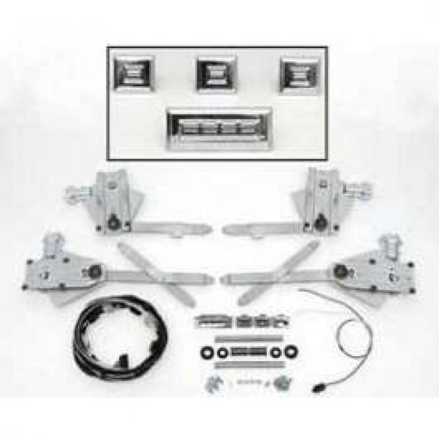 Chevy Power Window Kit, 2-Door Hardtop, 1955-1957 | Classic Chevy