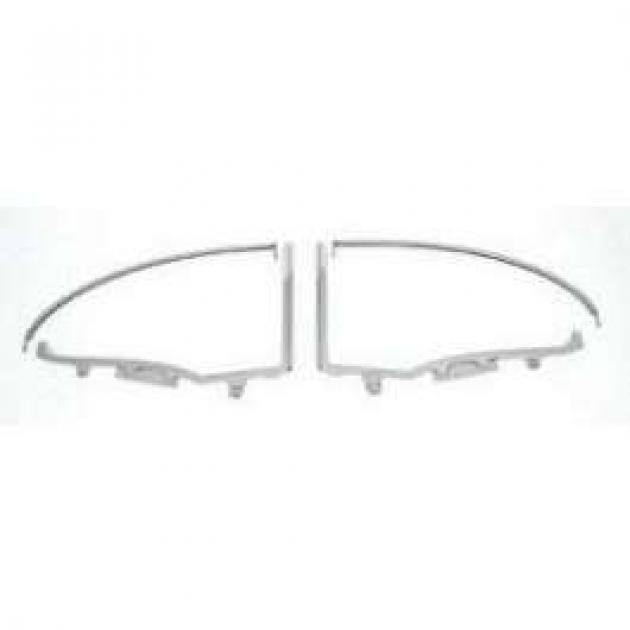 Chevy Quarter Window Frames, 2-Door Hardtop, 1955-1957 | Classic Chevy