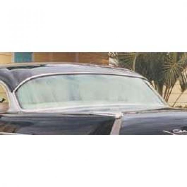 Chevy Rear Glass, Tinted, 2-Door Hardtop, 1955-1957 | Classic Chevy