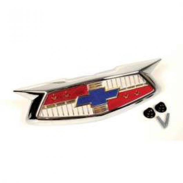 Chevy Hood Emblem Assembly, 1954 | Classic Chevy