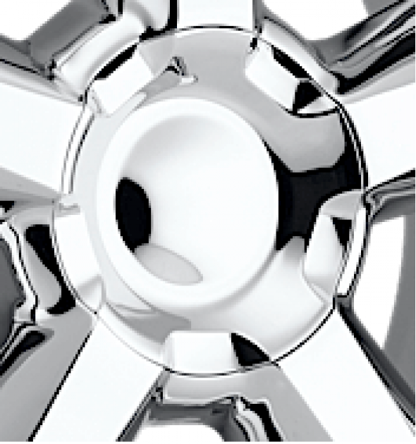 REV Wheels 580 Chrome Cap C10582C | Classic Chevy