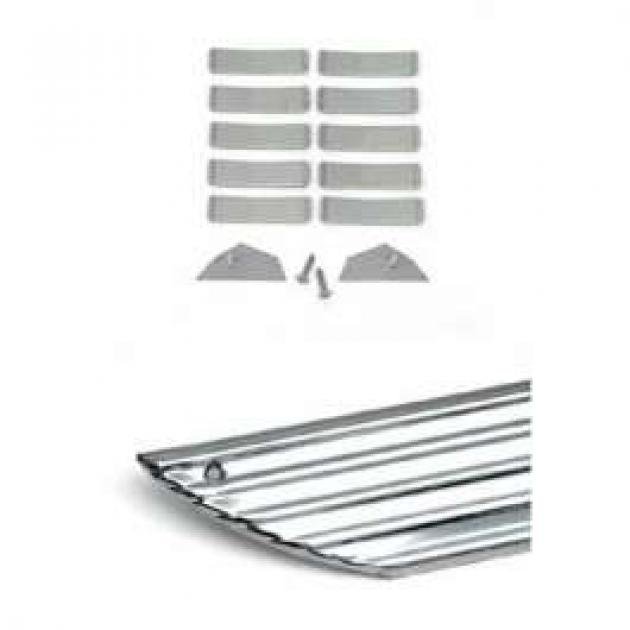Full Size Chevy Rocker Panel Moldings, With Clips, 1958 | Classic Chevy