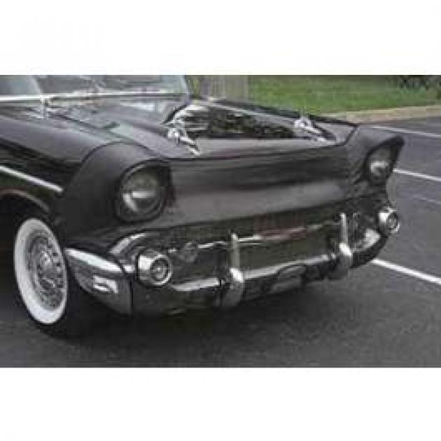 Full Size Chevy Auto Bra, Without Grille Guard Bumpers, Black, 1963 ...