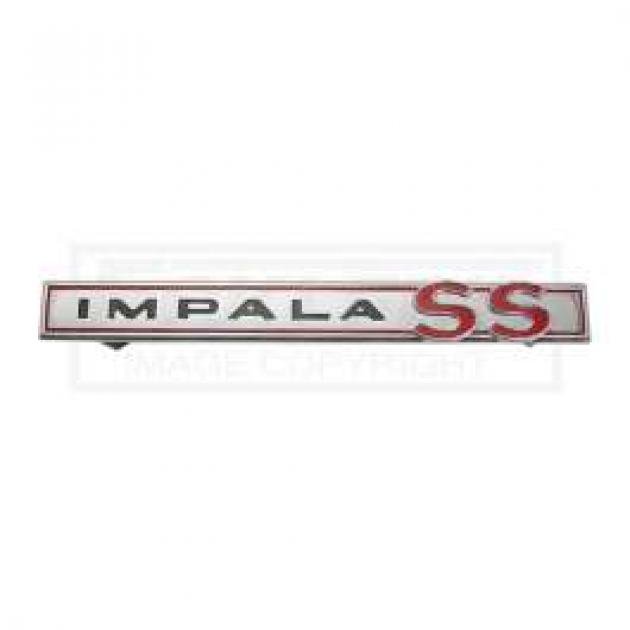 Full Size Chevy Trunk Emblem, Impala SS, 1964 | Classic Chevy
