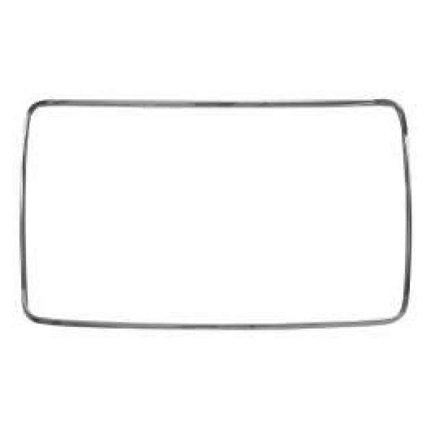 Full Size Chevy Rear Window Molding Set, Stainless Steel, 2-Door ...