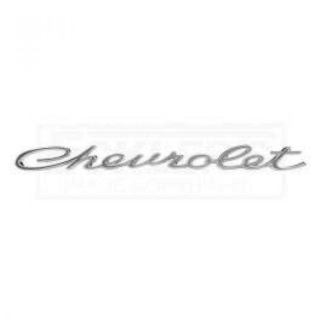 Full Size Chevy Trunk Molding Script With Chevrolet Word, Impala SS ...