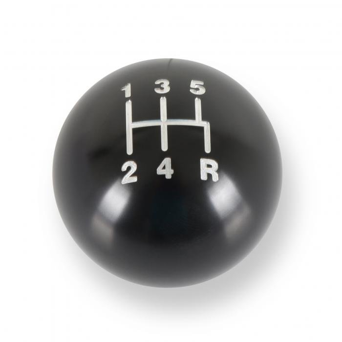 Hurst Billet Shift Knob, 5-Speed Pattern, Gloss Black 163501HST | Classic Chevy