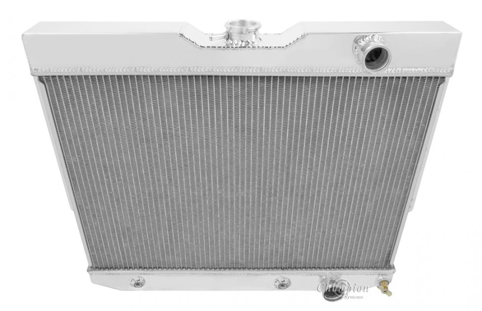 Champion Cooling 4 Row All Aluminum Radiator Made With Aircraft Grade ...