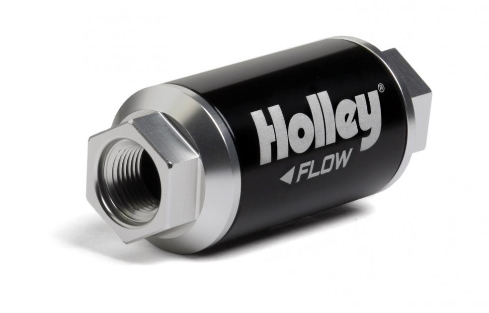 Holley 100 GPH HP Billet Fuel Filter 162-550 | Classic Chevy