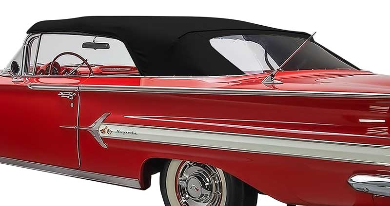 OER 1959-60 GM B-Body Convertible, Rear Window Only, Plastic, Vinyl ...