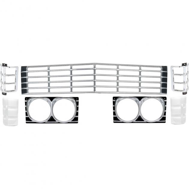 OER 1967 Impala, Bel Air, Biscayne, Caprice, Front Grill Kit, 2/4 Door ...