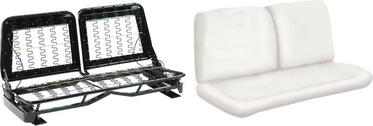 Chevy Front Split Back Seat Frame Sets with Standard Foams, 1955-1956 ...