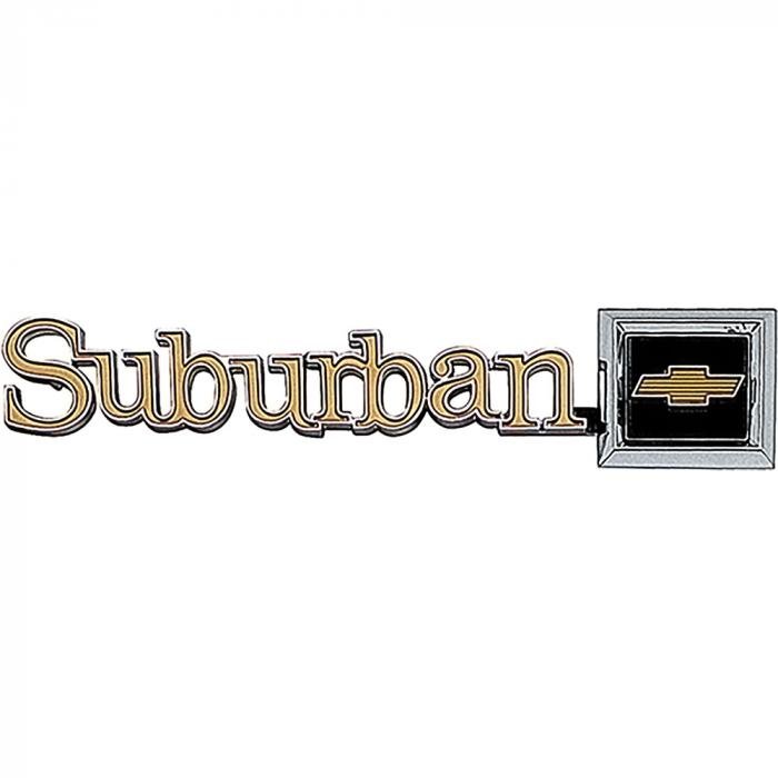 OER 1975-91 Chevrolet Suburban, Emblem, Rear Barn Door 14016626 ...