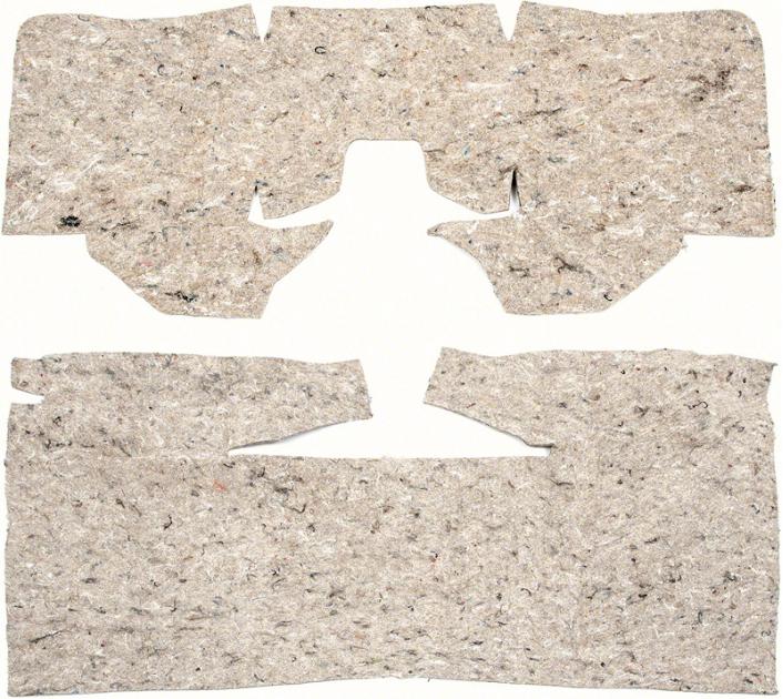 OER 1959-60 Impala / Full Size Floor Jute Padding BC26 | Classic Chevy