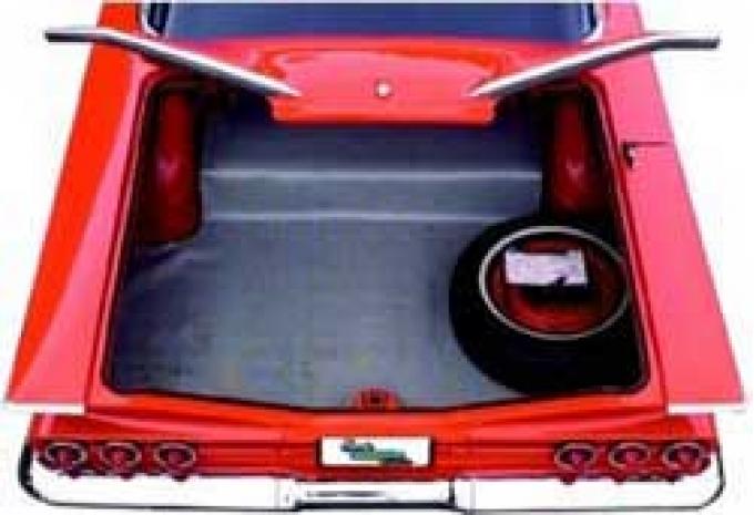 OER 1960 Impala / Full Size Coupe / Convertible GM Waffle Pattern Trunk ...